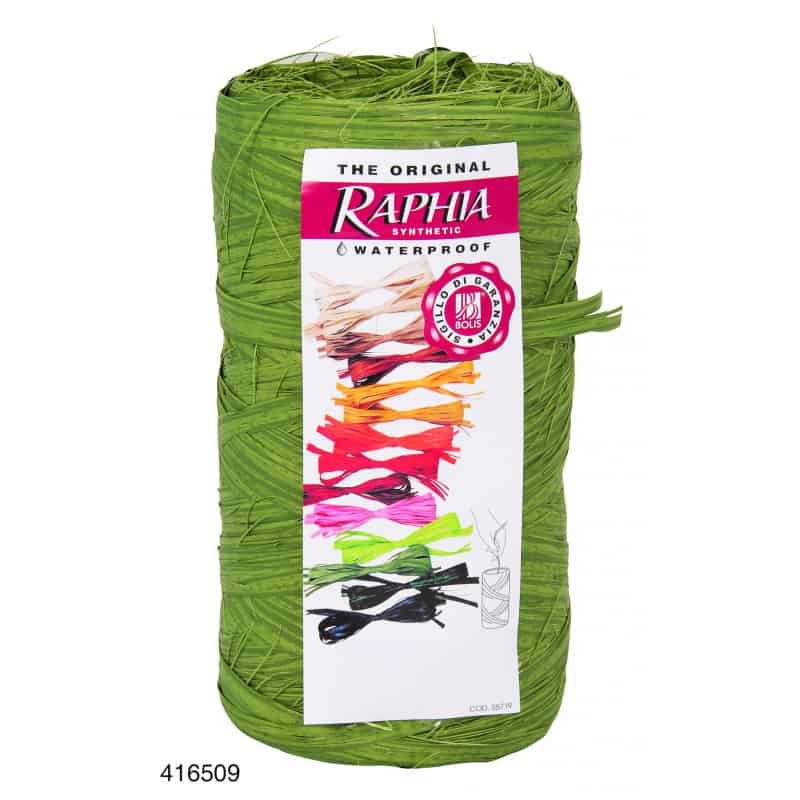 Raphia synthétique plusieurs couleurs